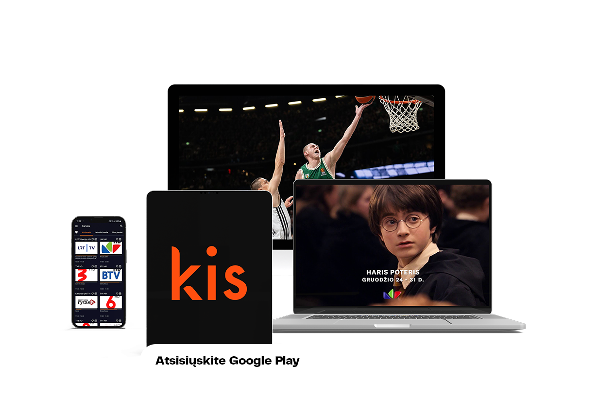 Televizija internetu per TV programėlę | KIS